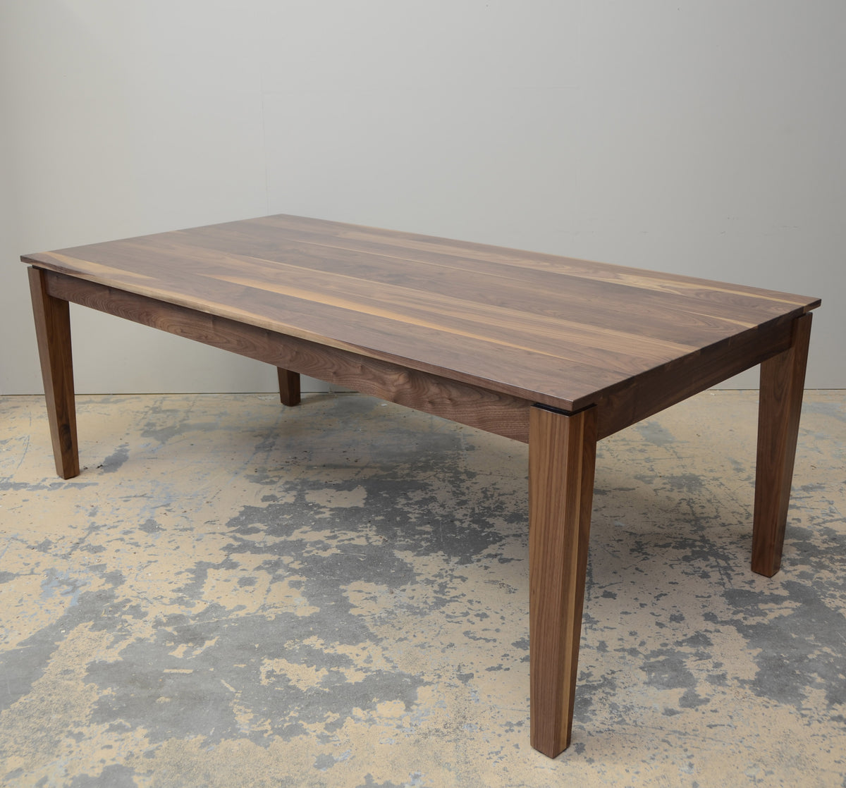 In-Stock 78" Zovic Dining Table - Walnut – Abacus Furniture Design