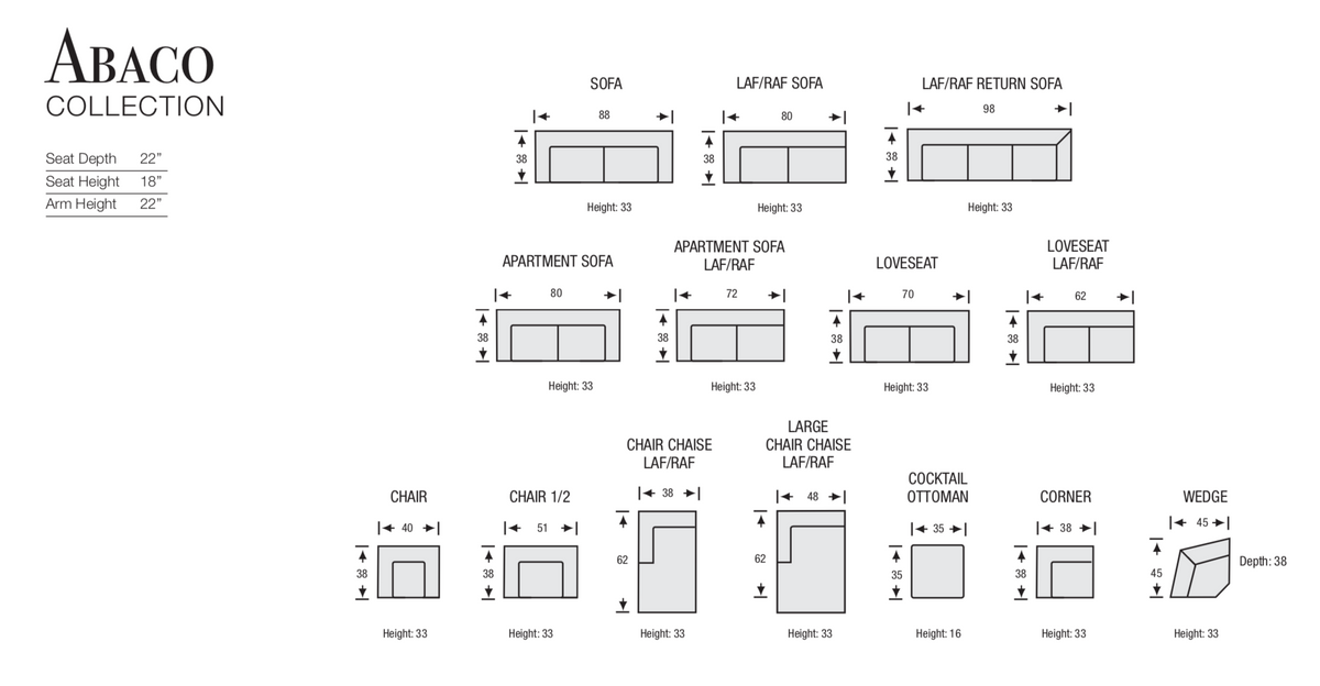 Abaco Sectional – Abacus Furniture Design