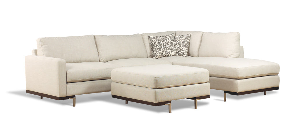 Clare Sectional with Ottoman – Abacus Furniture Design